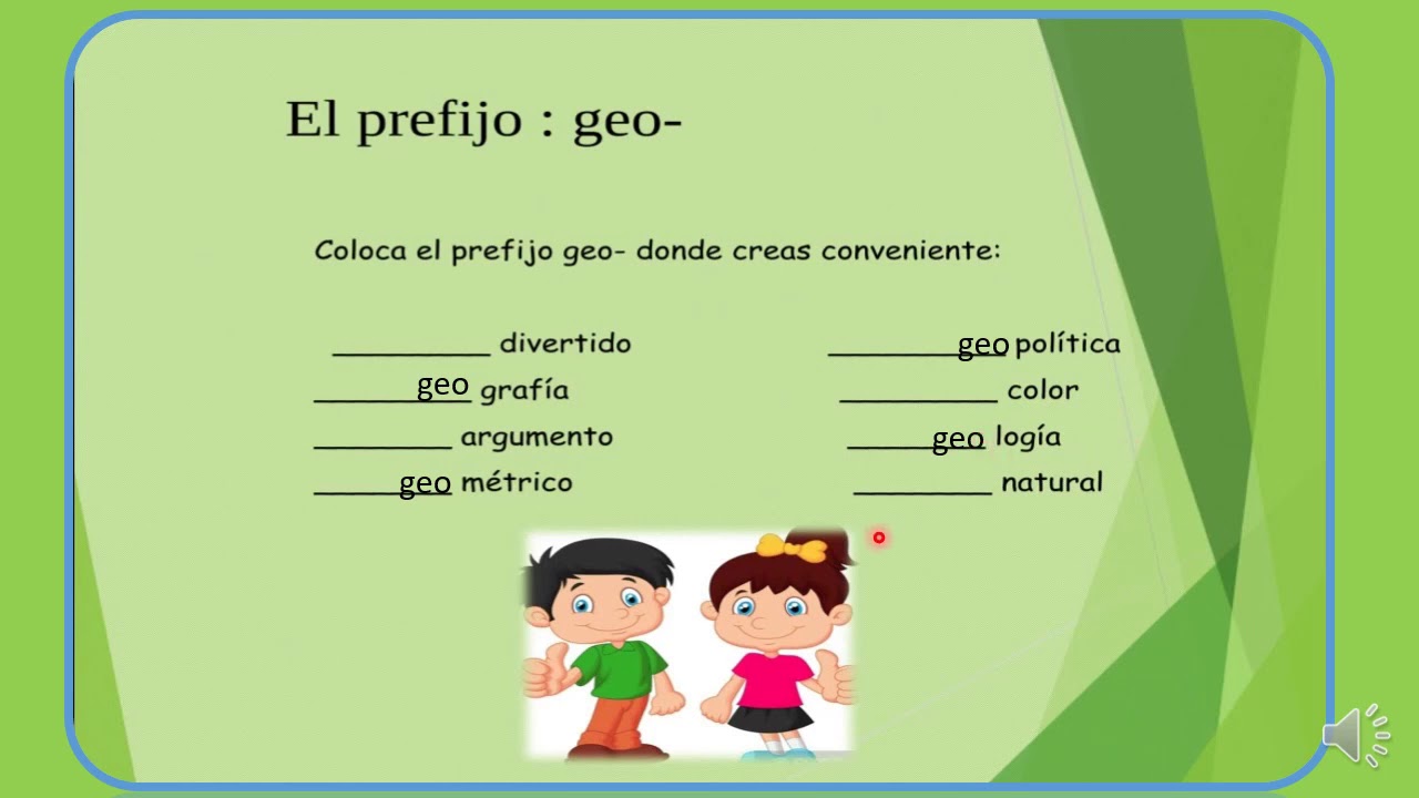 PREFIJO GEO VIDEO - YouTube