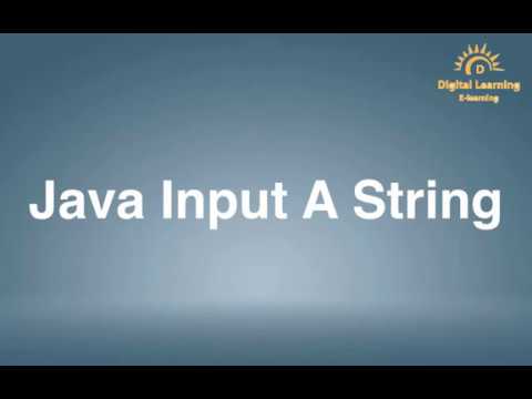 18 Java Input A String | Online Training Download app from below link ...