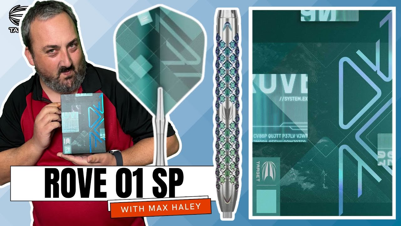 ROVE 01 SP TARGET DARTS REVIEW WITH MAX HALEY - YouTube