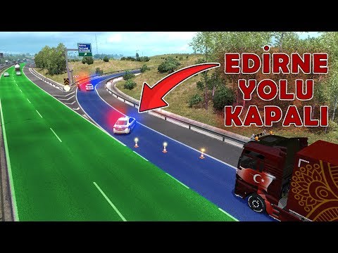 İSTANBUL - EDİRNE YOLCULUĞU !! Karadeniz'e Giden Yol | Euro Truck Simulator 2