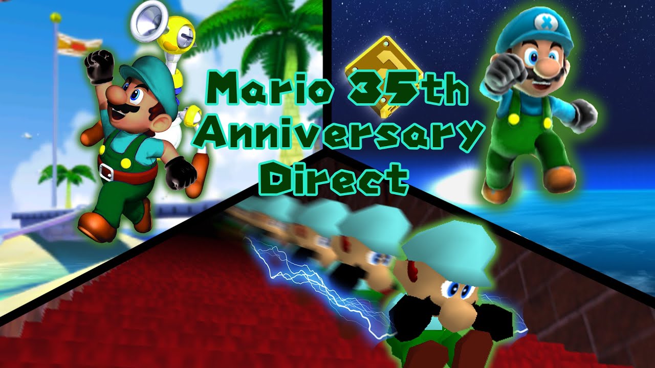 i watched the mario 35th anniversary direct - YouTube