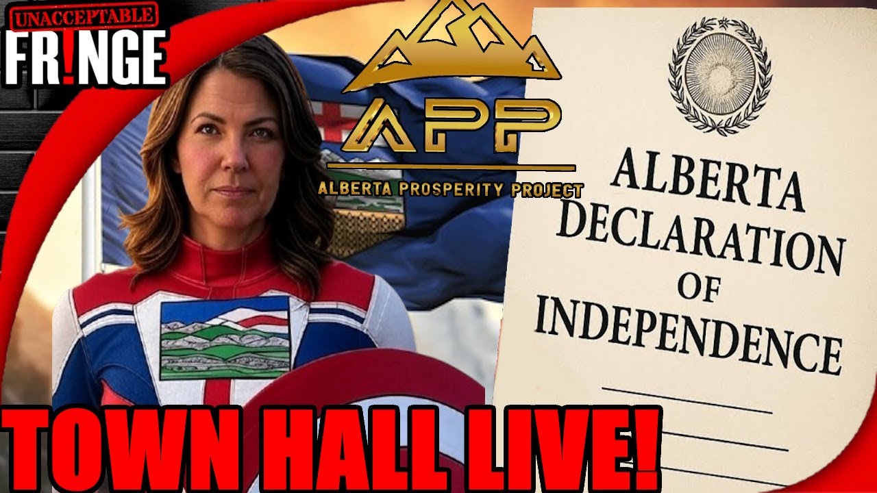 🔴 LIVE Alberta is LEAVING CANADA! ALBERTA PROSPERITY PROJECT TOWN HALL ...