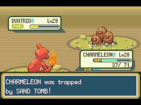 pokemon fire red part 15-Digletts Cave and HM Flash - YouTube