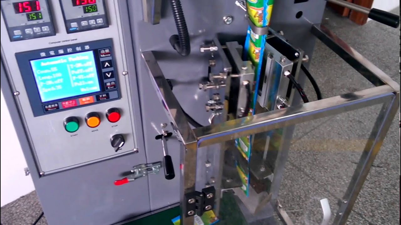 Sachet Honey Stick Filling and Packing Machine Three Sides Vertical ...