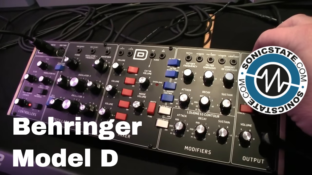 Superbooth 2017: Behringer Model D - First Look +Listen - YouTube