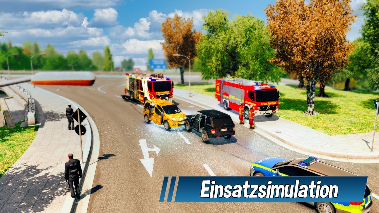 Emergency 20 ★ Verkehrsunfall – Mission mit der neuen Emergency One Mod ...