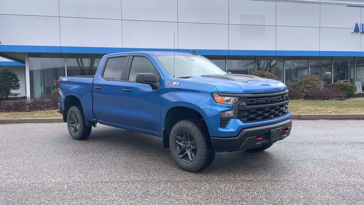 2022 Chevrolet Silverado Custom Trail Boss Z71 Crew Cab (refreshed ...