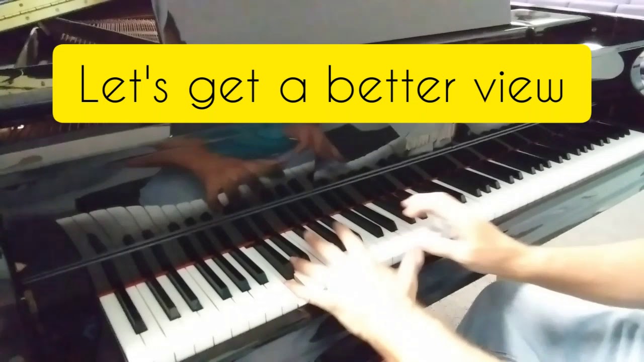 BEGINNERS & UP. ONE FINGER C BLUES. PIANOSTYLE100 - YouTube