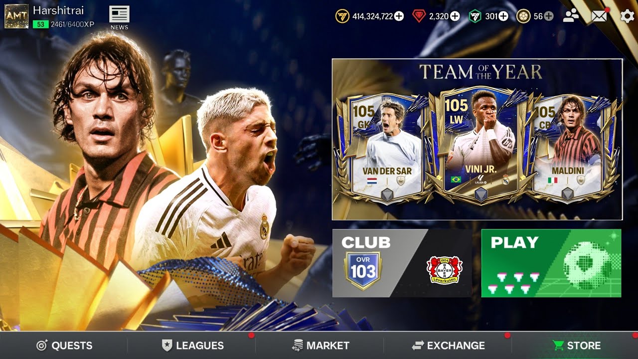 TOTY!! TEAM OF THE YEAR EVENT IN FC MOBILE | TOTY EVENT VOTING ...
