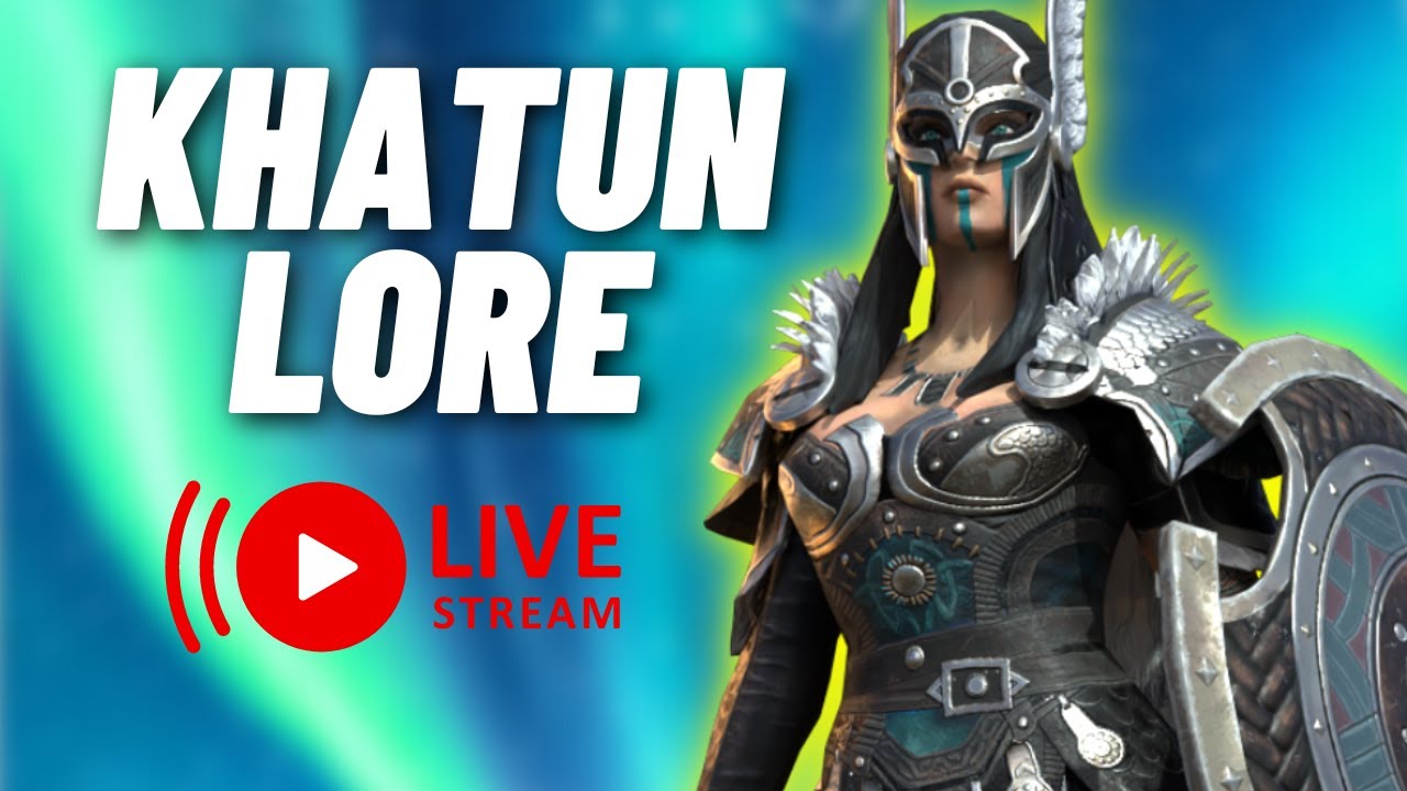 LIVE: High Khatun [LORE] - RAID Shadow Legends - YouTube