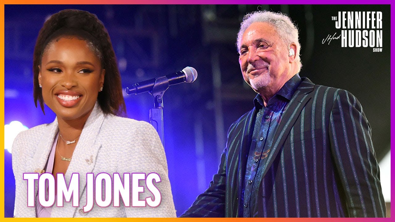 Jennifer Hudson Crushing on Tom Jones for 5 Minutes Straight - YouTube