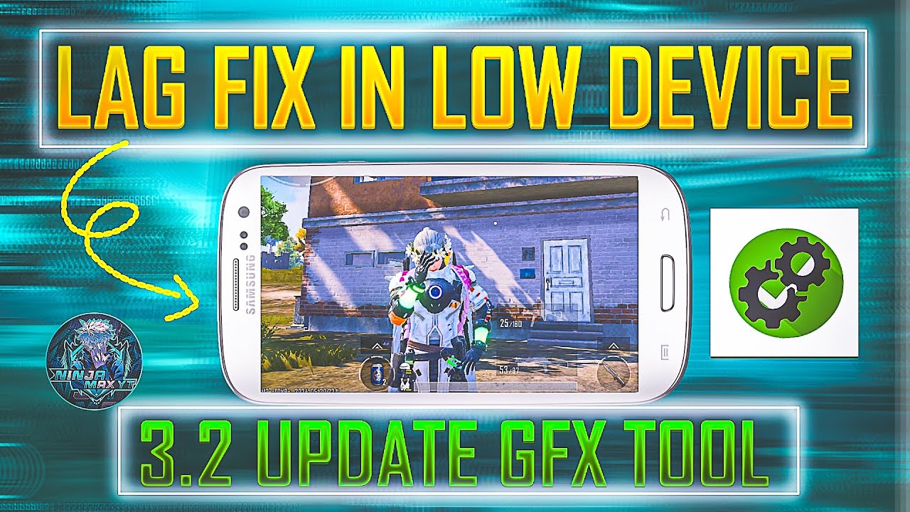 LIVE WITHOUT GFX TOOL LAG FIX UPDATE 3.2 | HOW TO FIX LAG IN | LAG FIX ...