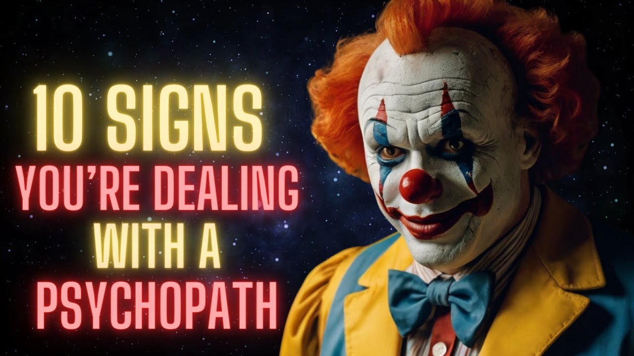 10 Signs You're Dealing With A Psychopath - YouTube
