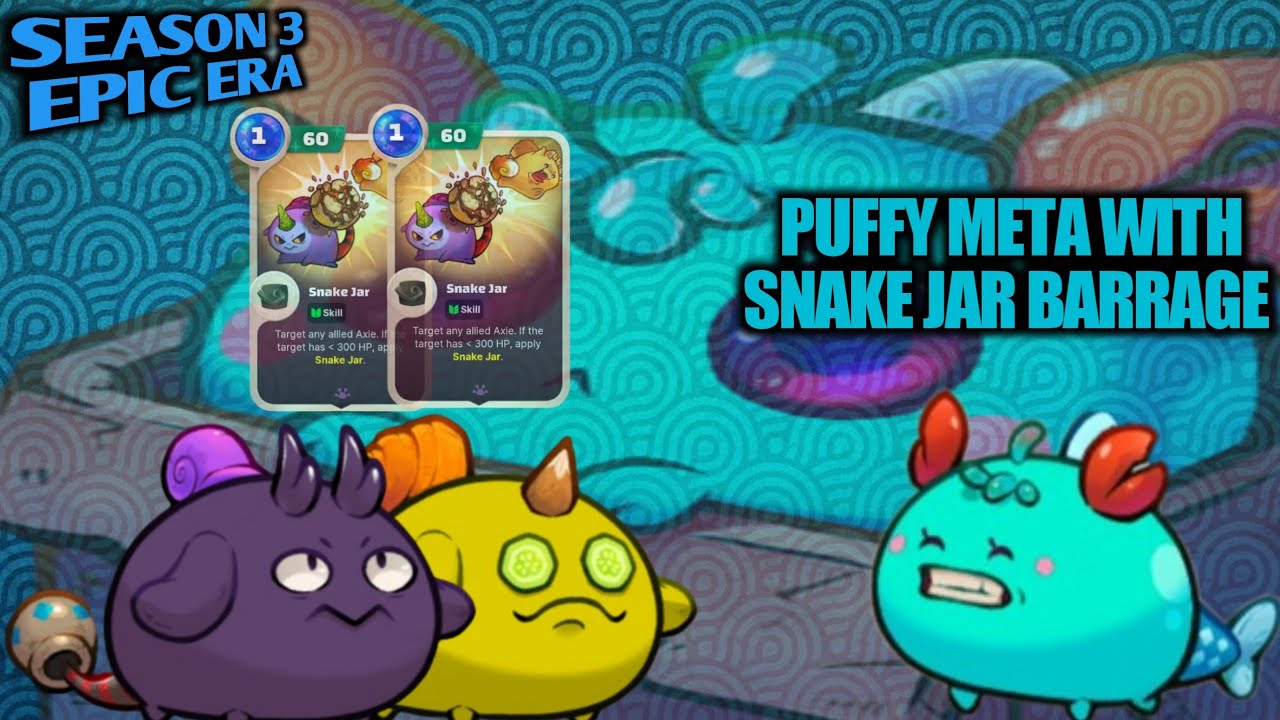 SEASON 3 TOP LEADERBOARD! AWESOME GAMEPLAY FROM SNAKE JAR WITH PUFFY ...