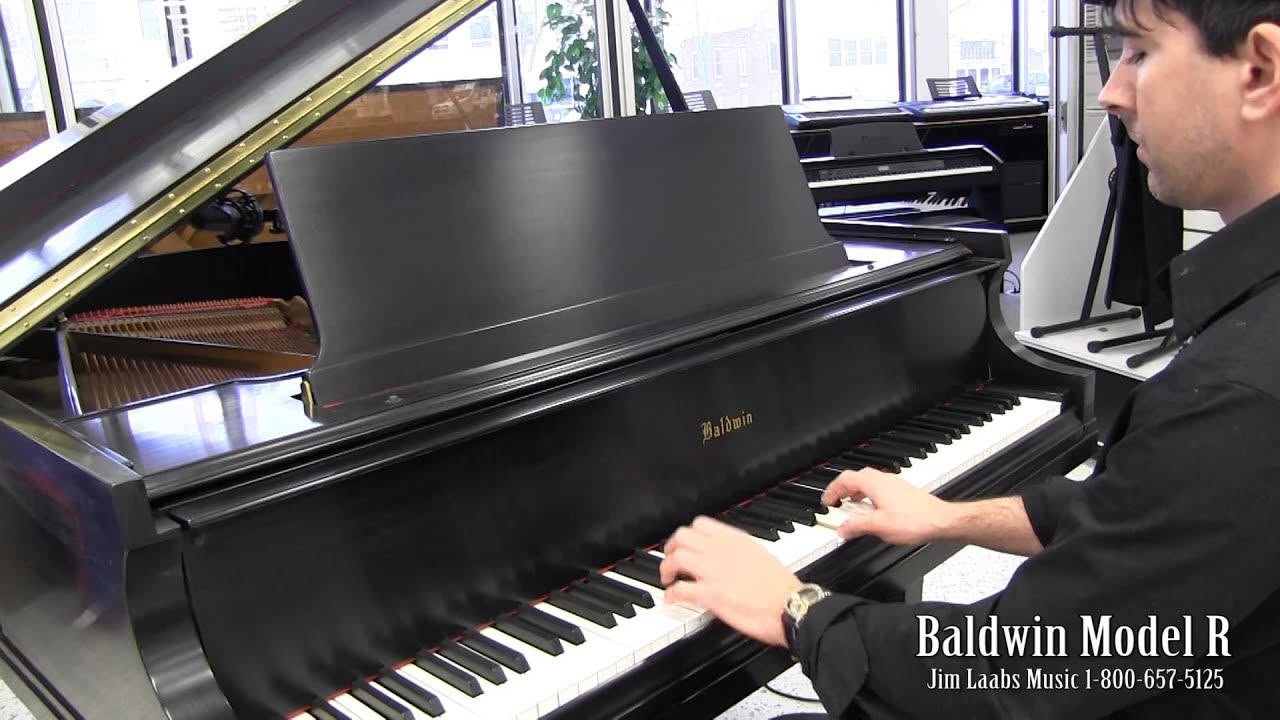Baldwin Model R Grand Piano Video Demo - YouTube