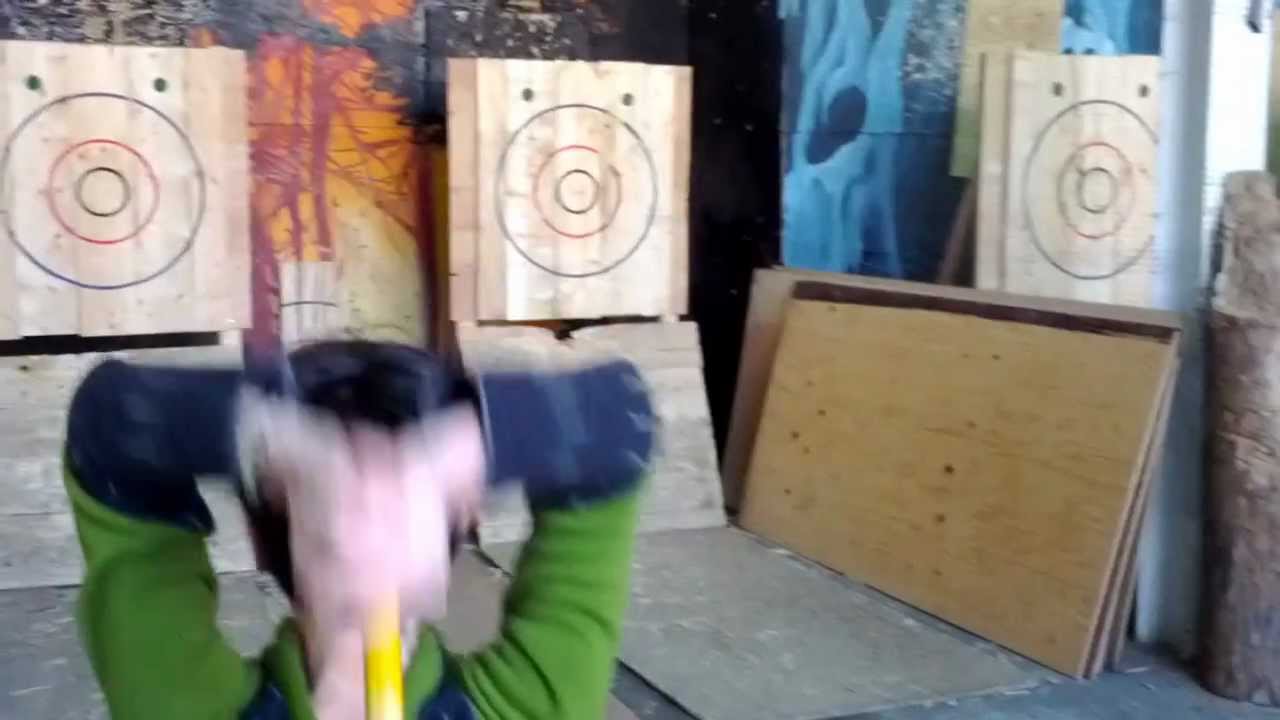 Axe-throw Fail - YouTube