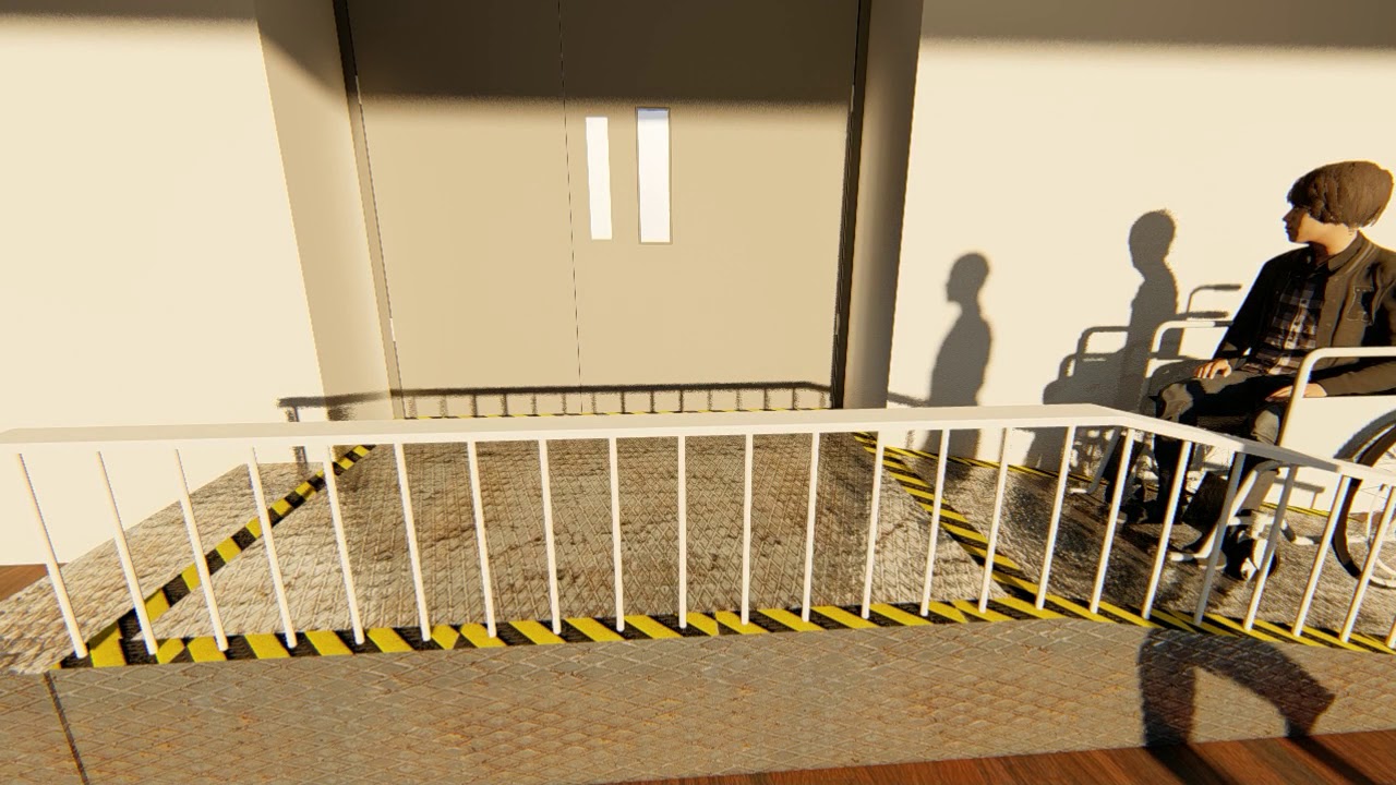 Second Floor Level - Door Ramp - YouTube