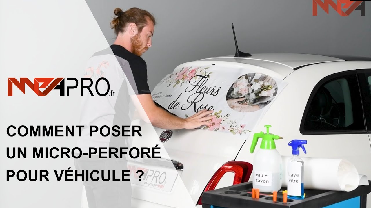 Comment poser un micro perforé pour véhicule ? Multi Passions Adhésif ...