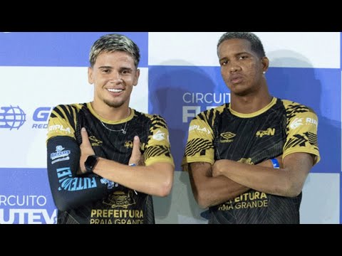 JOGAÇO!! Landim e Borges x Amaury e Nem - Quartas de finais - Open ...