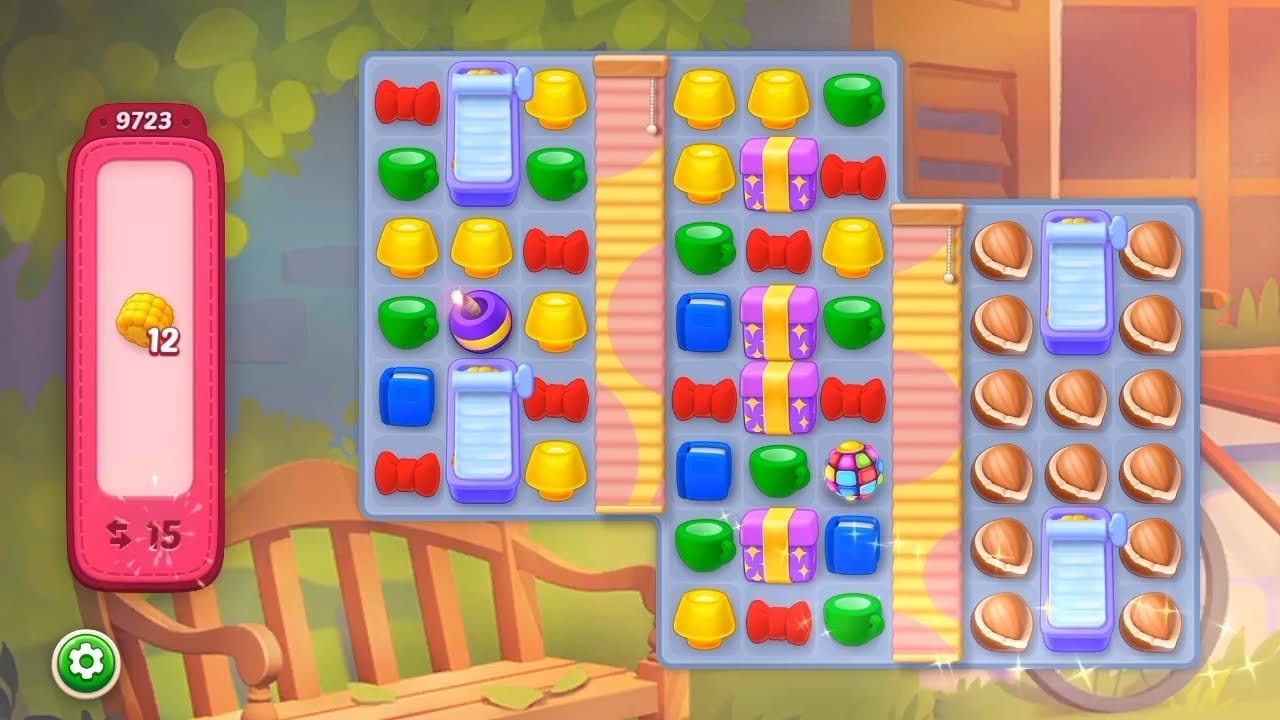 homescapes level 9723 | homescapes super hard level - YouTube