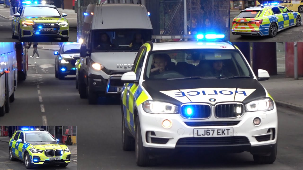 Greater Manchester Police Escort Category A Prisoner From Manchester ...