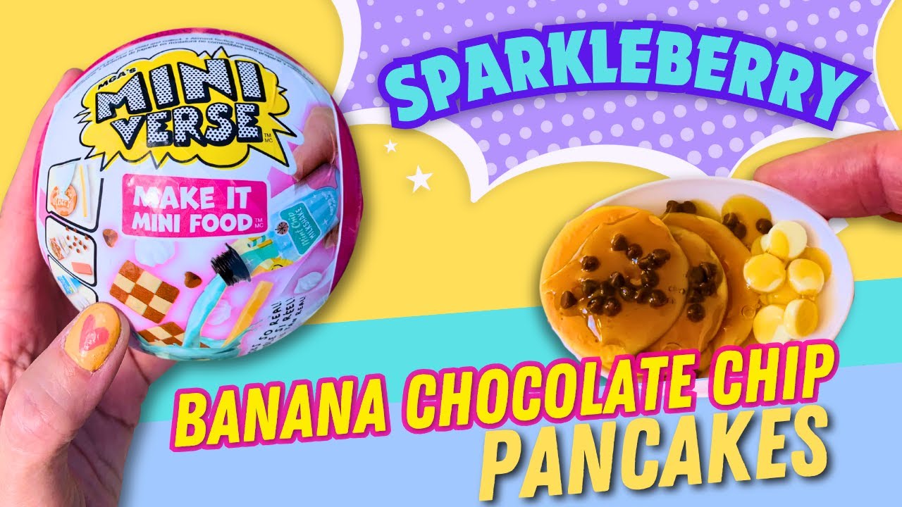 Mini verse - Banana Chocolate Chip Pancakes - YouTube