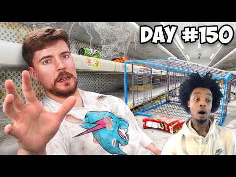 FlightReacts To $10,000 Every Day You Survive In A Grocery Store MrBeast!