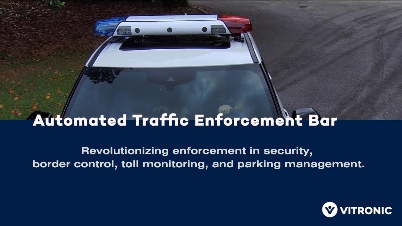 VITRONIC Enforcement Bar: Next-Level Road Monitoring - YouTube