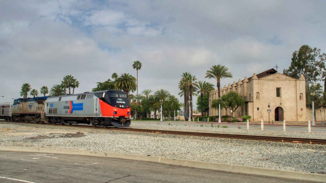 Amtrak P42 156 Phase 1 Leads the PRS Diamond Jubilee Special - April ...