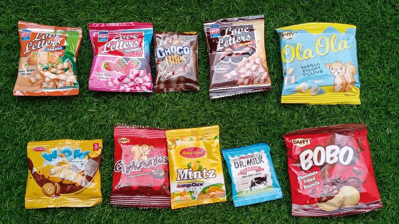 Tasting love lettters ,Ola Ola ,Wafers 🍪,Choco bites, Mintz , Dr .milk ...
