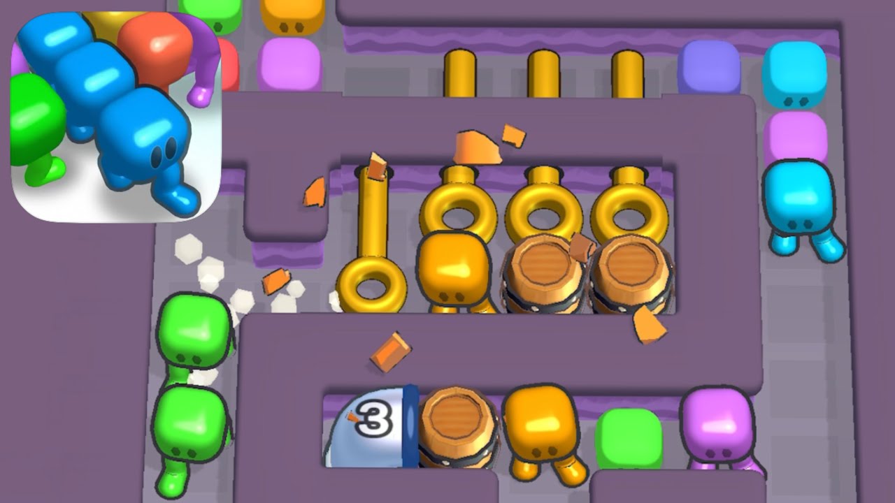 Block Jam 3D - All Levels Gameplay Android, iOS - YouTube