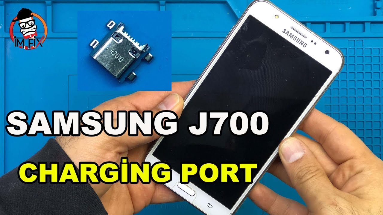 Samsung j700 Charging Port Replacement - YouTube