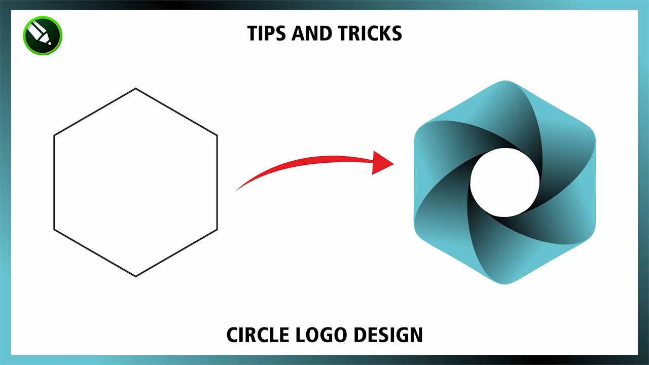 Tips and Tricks for Making an Circle Logo Design in Corel Draw - YouTube