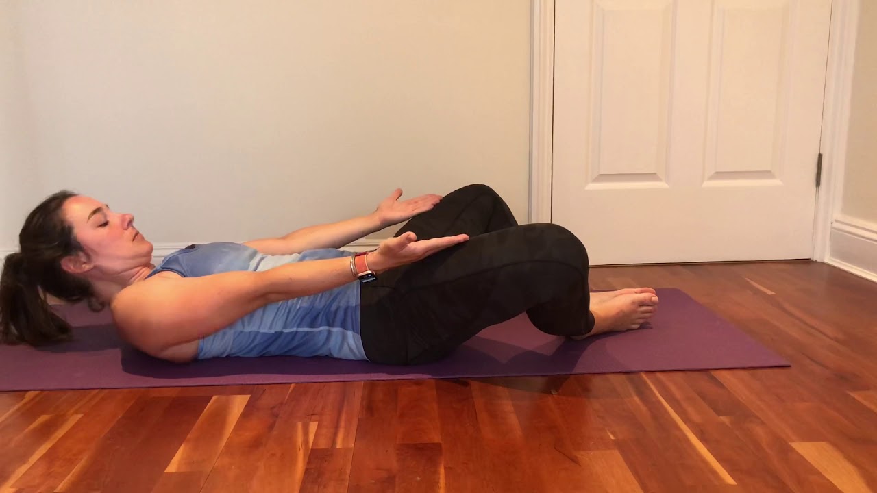 Butterfly Crunches - YouTube