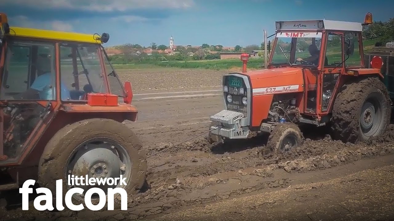 IMT 577 u blatu / neuspesno izvlacenje sa IMT 539 ferguson - YouTube