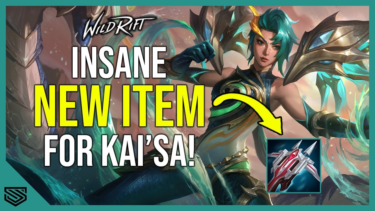 BROKEN NEW ITEM FOR KAI'SA 🔥 20k+ DAMAGE Best Kai'sa Build - Wild Rift ...