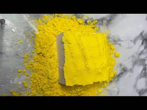 HOLI POWDER OVER FRESH GYM CHALK BLOCK🤍💛FRESH GYM CHALK - YouTube