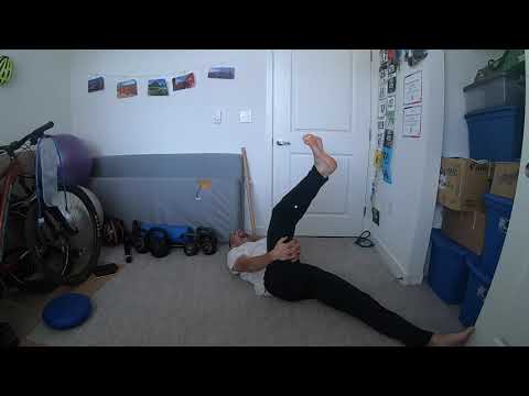 Distal Hamstring Stretch - YouTube