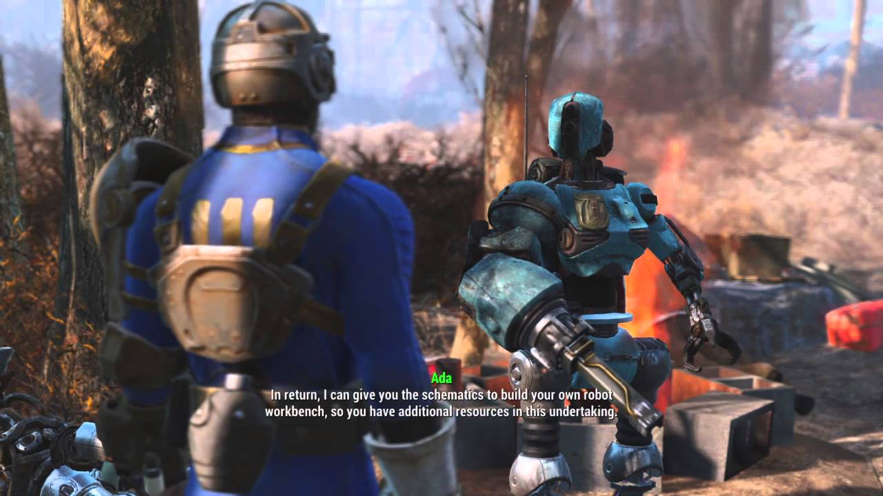 Fallout 4 - Build your own Robot Army! DLC Out NOW!!! - YouTube