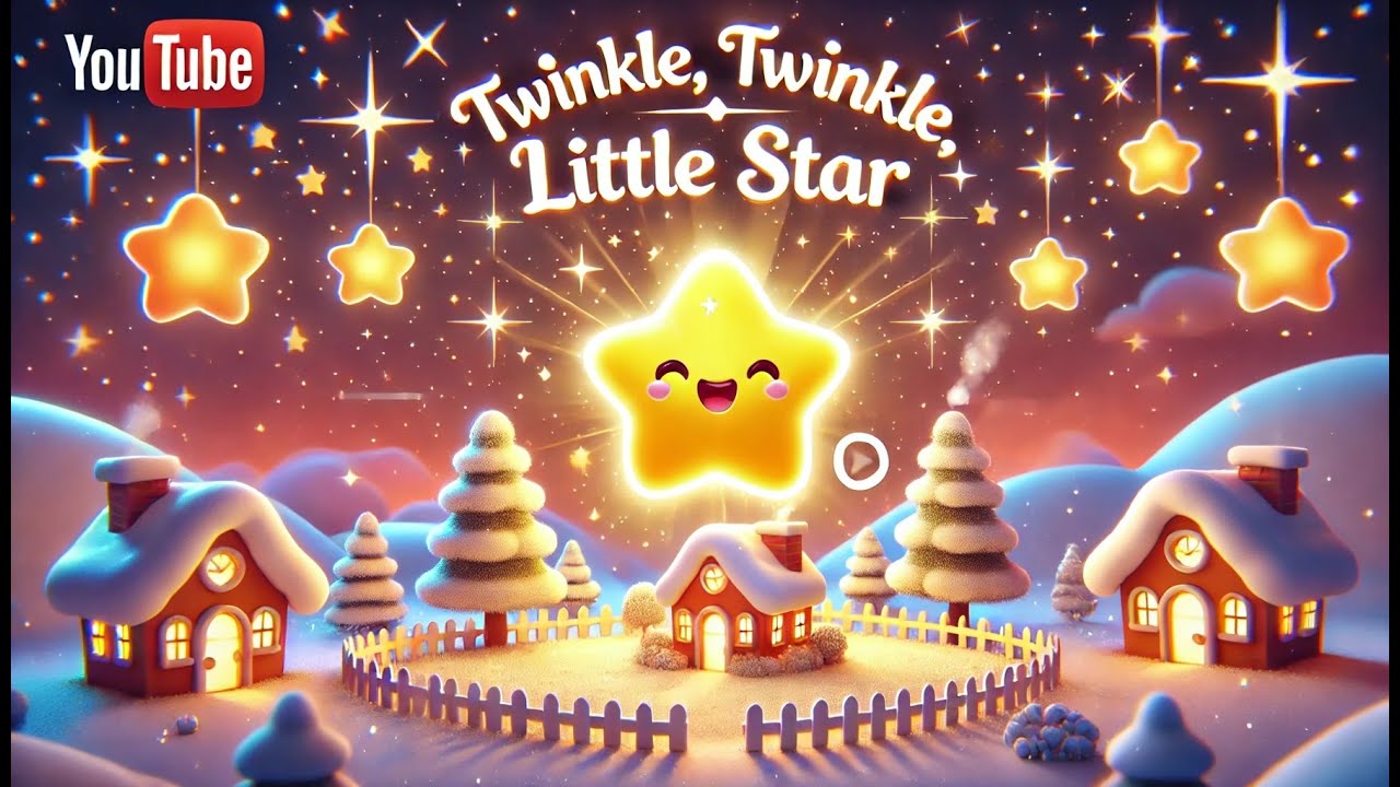 Twinkle, Twinkle, Little Star | 3D Animated Nursery Rhyme & Lullaby for ...