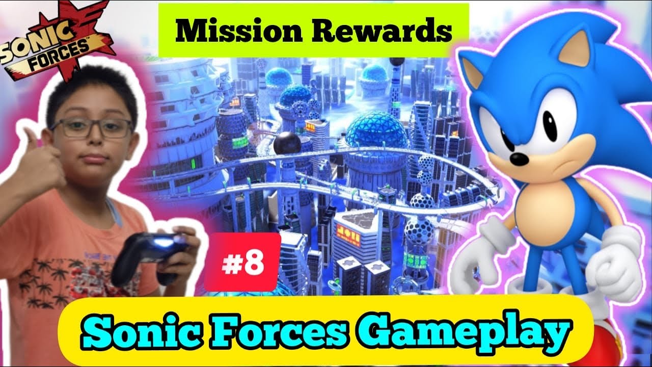 Sonic Forces Gameplay- Mission Rewards | Mission 21-23 - YouTube
