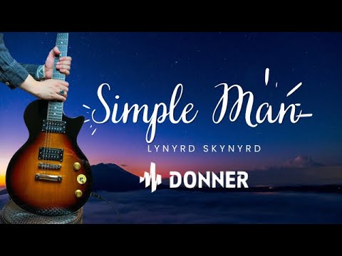Lynyrd Skynyrd - Simple Man Guitar Cover | Donner DLP - 124 | - YouTube