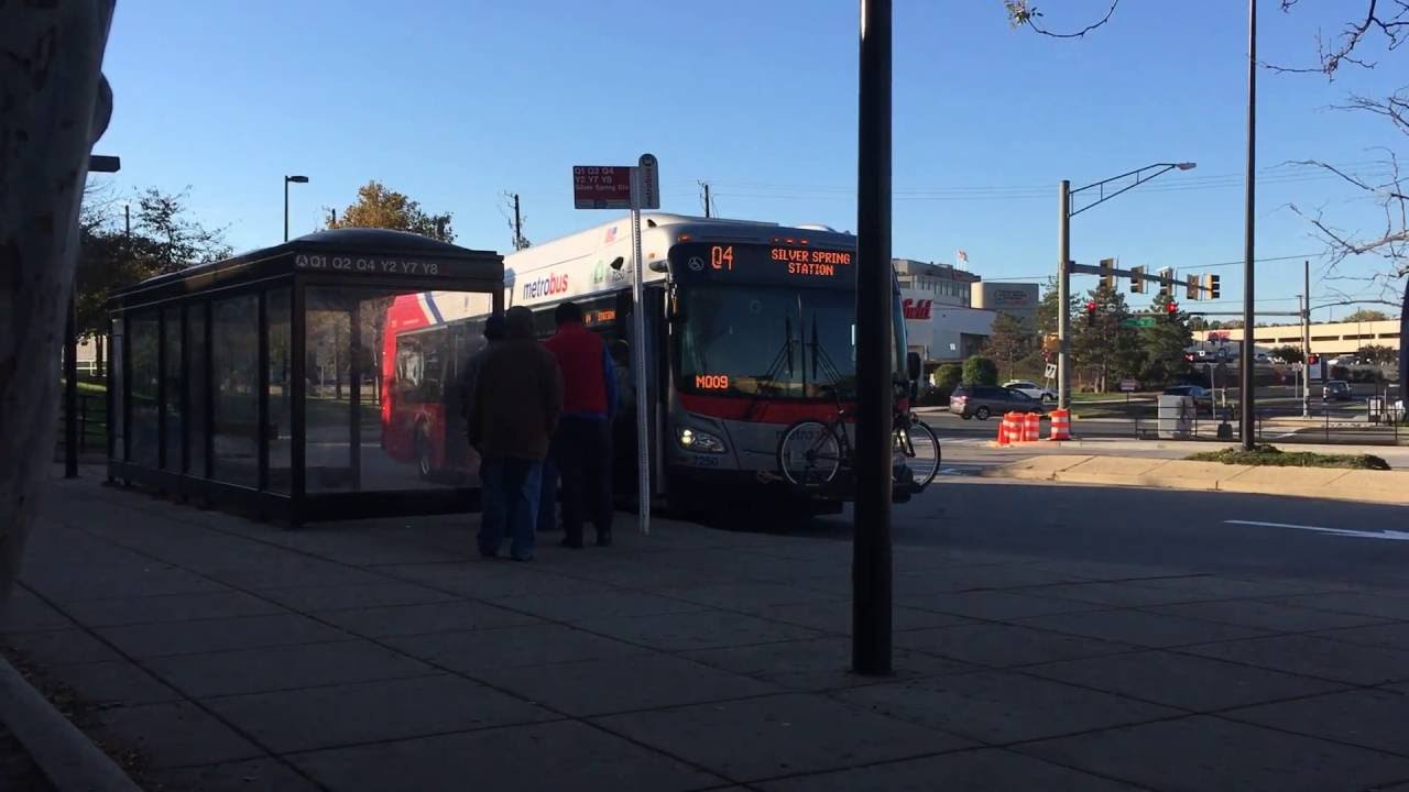 WMATA New Flyer Xcelsior XDE40 MetroBus Route Q4 Bus Observations - YouTube