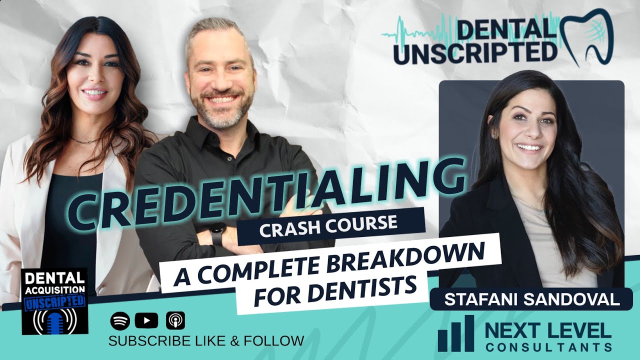 Dental Credentialing Crash Course! Getting Credentialed Simplified ...