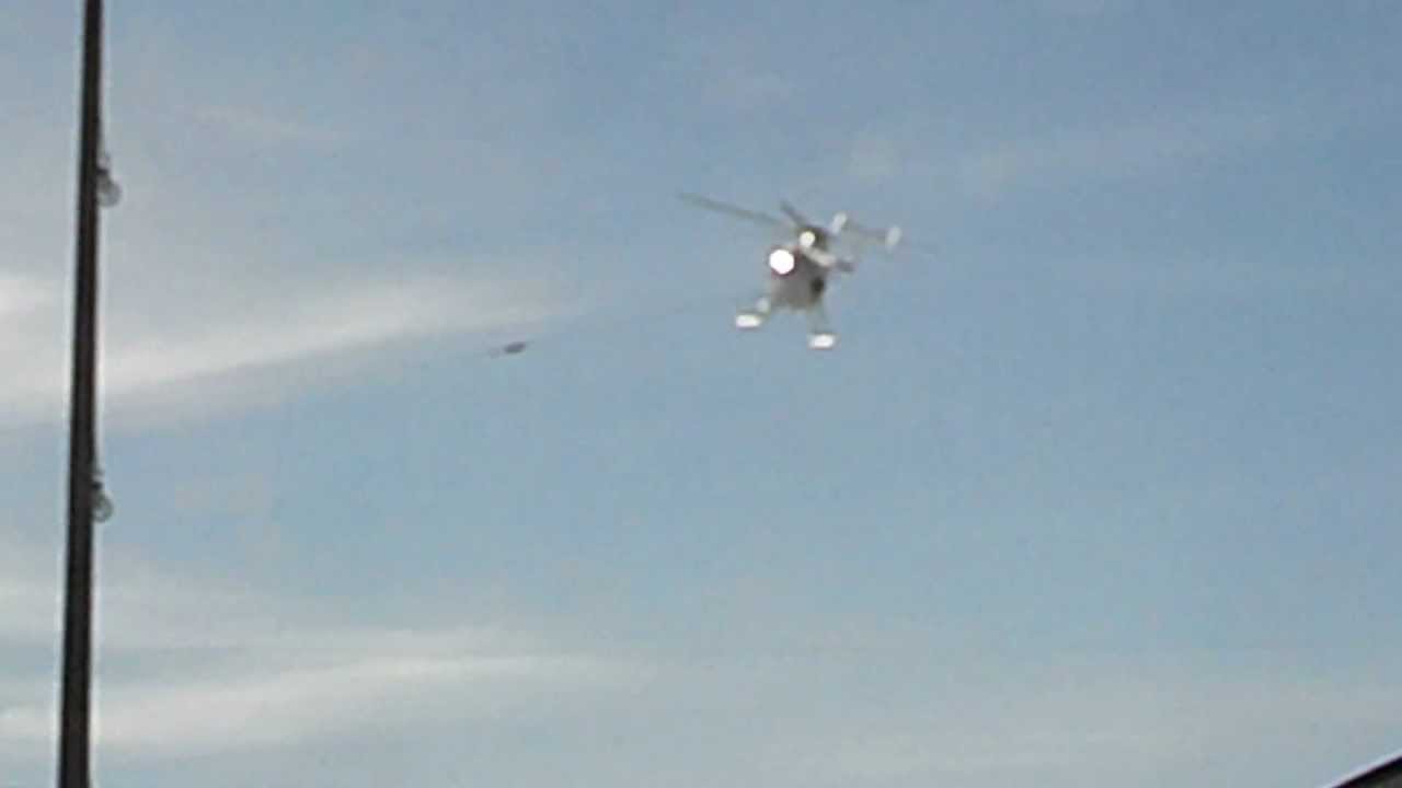 Helicopter Aerial Cable Installation Across Highway.mp4 - YouTube