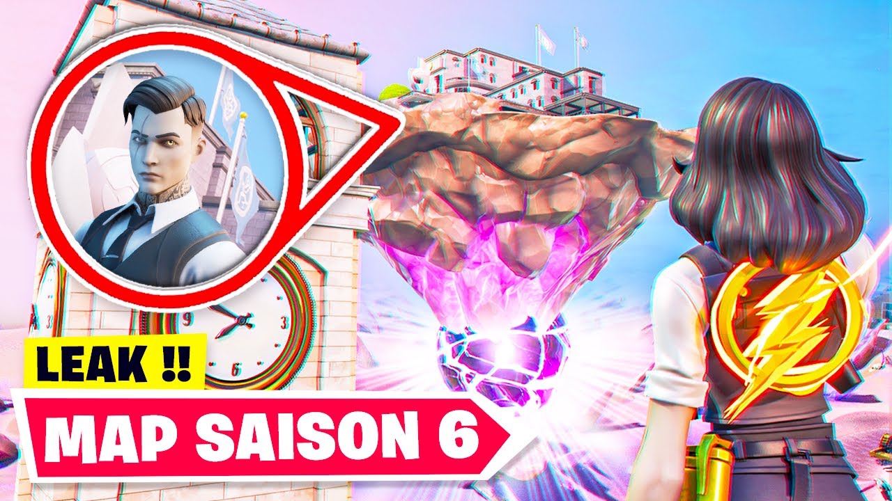 MAP de la "SAISON 6 - Chapitre 2" sur Fortnite.. - YouTube