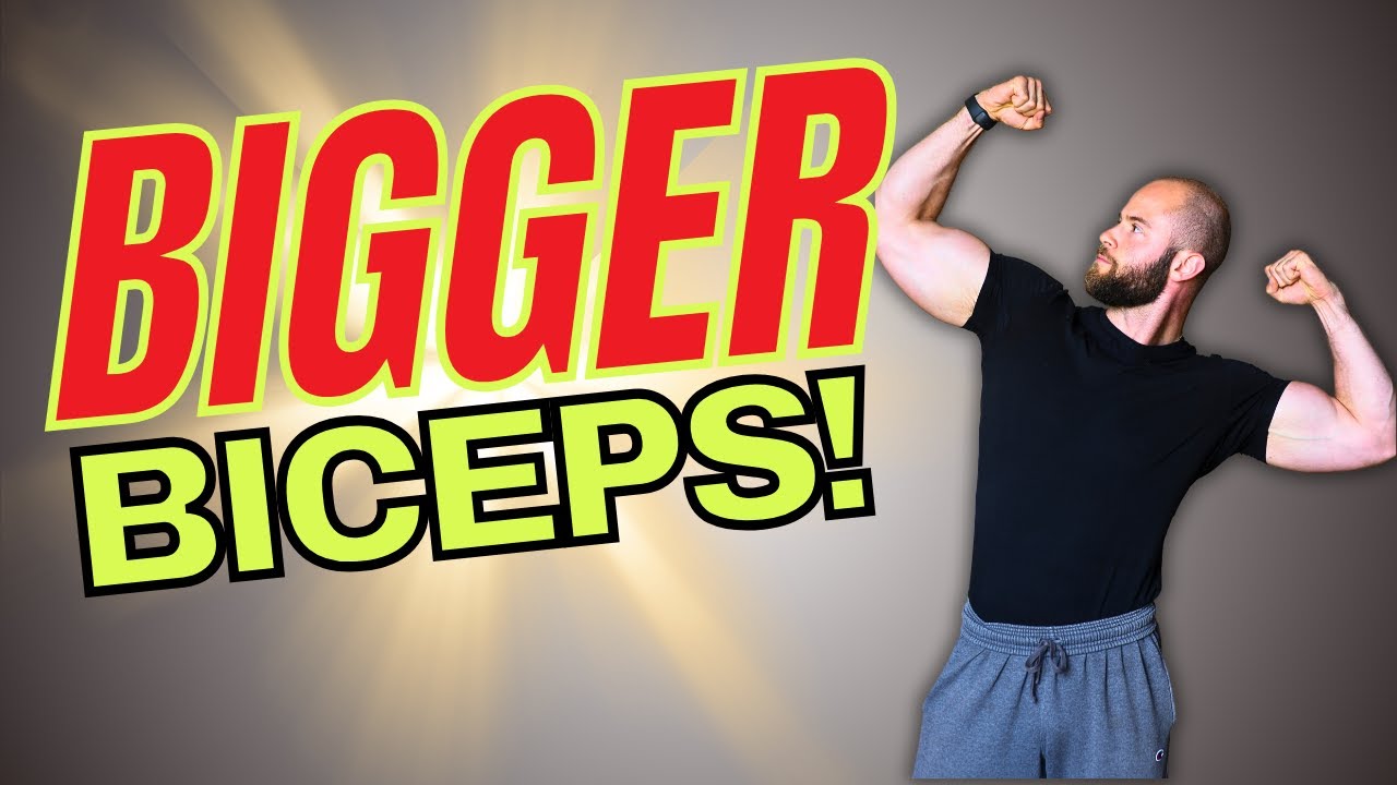 The Trick to building bigger Biceps! - YouTube