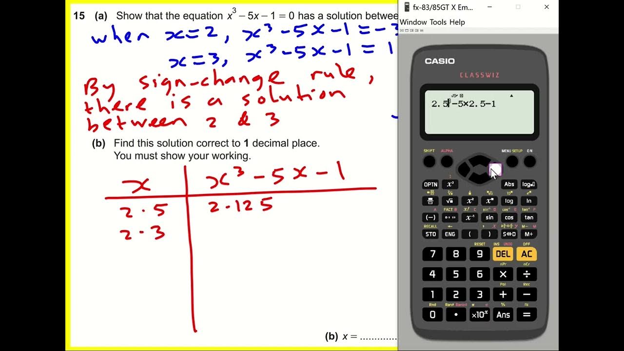 GCSE OCR Nov 2021 6H q15 (Maths: higher tier past paper) - YouTube