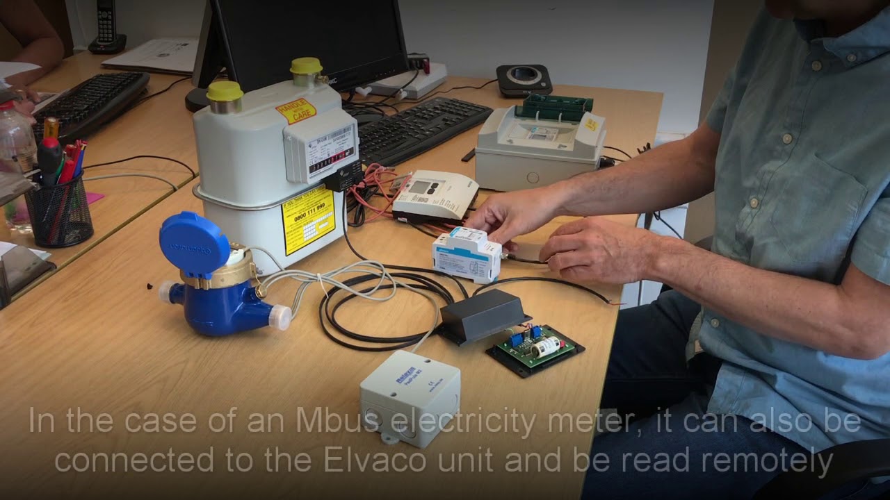 Remotely reading M-bus electricity, heat, gas and water meters on ...