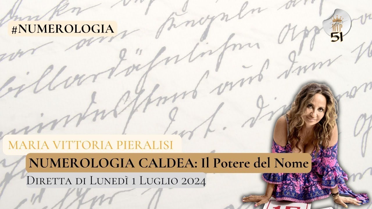 Numerologia Caldea: Il Potere del Nome - YouTube